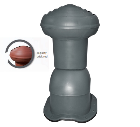 Kominek wentylacyjny do blachodachówki modułowej Venecja VIRTUM 125 BM ...